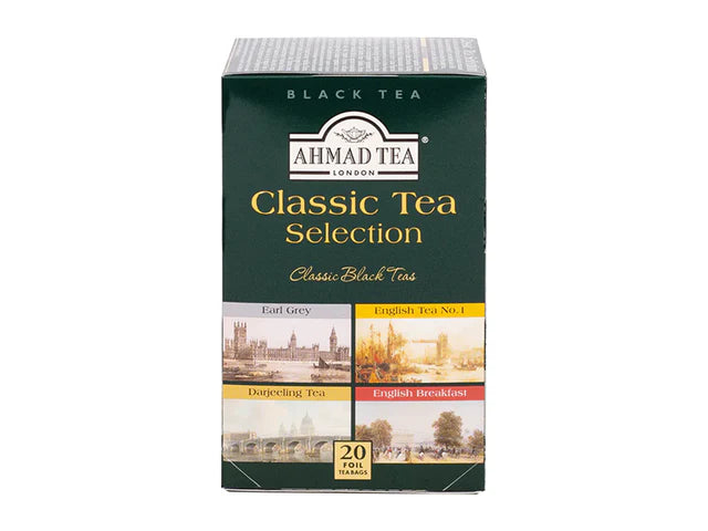 Ahmad Tea Classic Tea Selection Black Tea 20 Bags – Qahwa & more Ahmad Tea Classic Tea Selection Black Tea 20 Bags – Qahwa & more