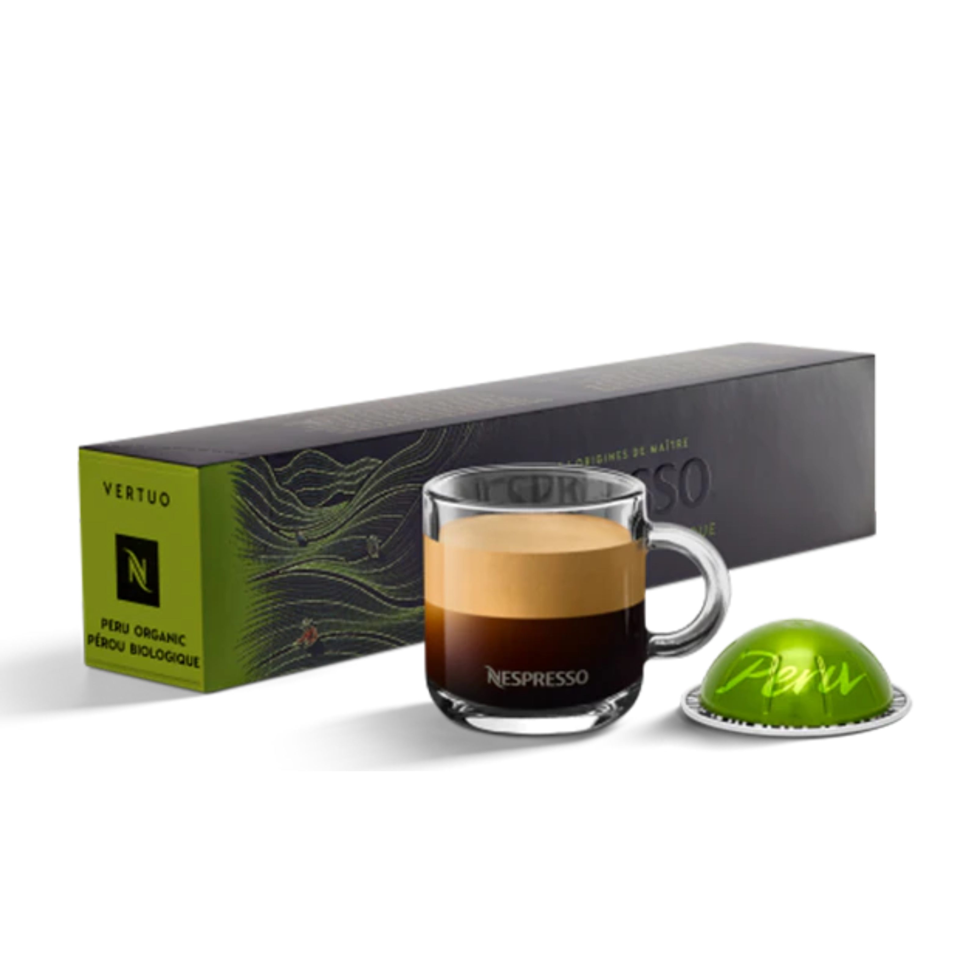 Nespresso Peru Organic Vertuo Capsules - 10 Capsules – Qahwa & more