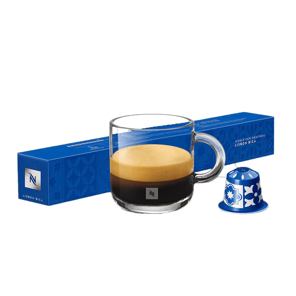 Nespresso Lisbon Bica coffee capsules - 10 capsules – Qahwa & more